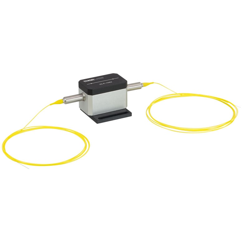 Thorlabs · Nd:YAG Fiber Optic Isolators with SM Fiber (1064 nm)