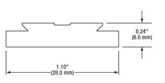 Thorlabs · 34 mm Optical Construction Rails