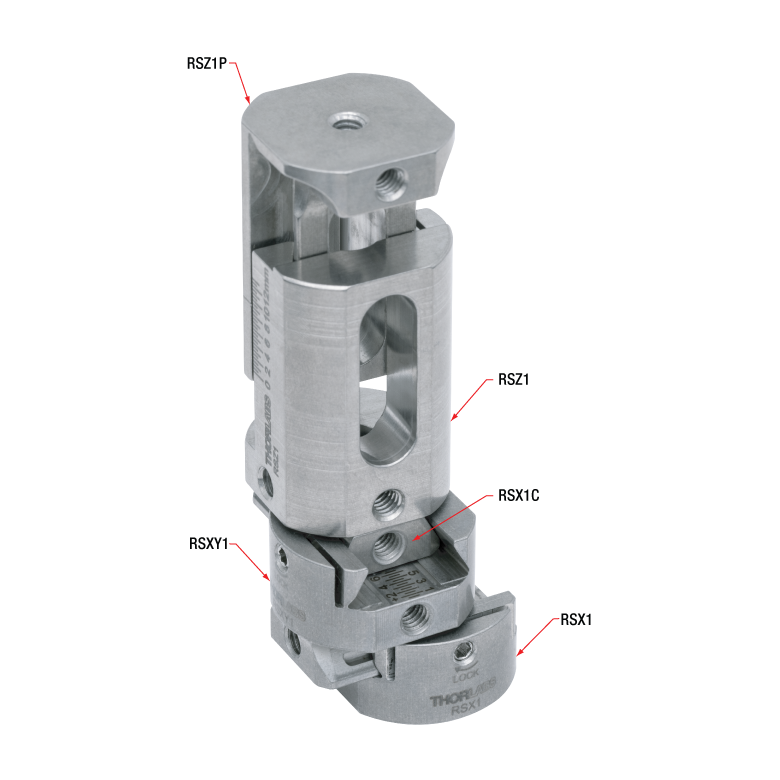 Thorlabs · Dovetail Sliding Ø1" Post Bases and Slide Inserts