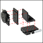 Thorlabs · Quick-Connect Rotation Stage with Crossed-Roller Bearings