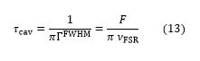 Thorlabs · Fabry-Perot Interferometer Tutorial