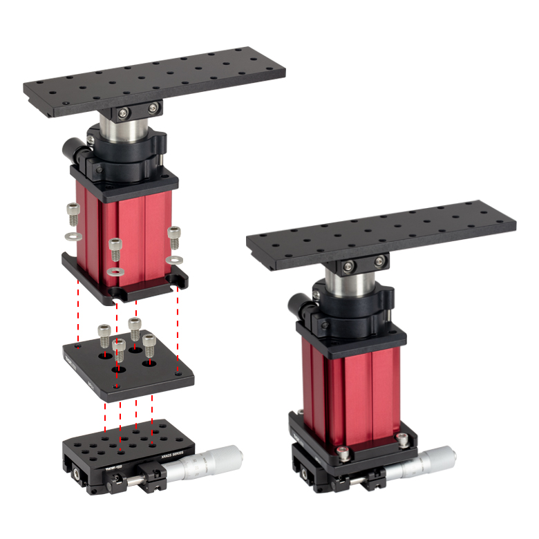 Thorlabs · 25 mm Travel, Quick-Connect Stages for Manual Rigid Stands