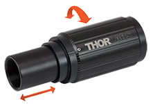 Thorlabs · Adjustable SM1 Lens Tubes