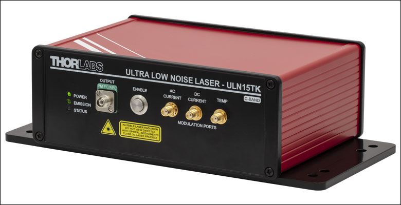 Thorlabs · Single-Frequency, Ultra-Low-Noise Lasers, Extended Butterfly Package