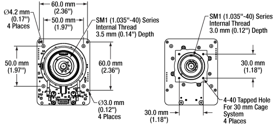Thorlabs · Motorized Irises with Resonant Piezoelectric Motors