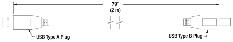 Thorlabs · 高速USB 2.0和3.0电缆与USB电源线