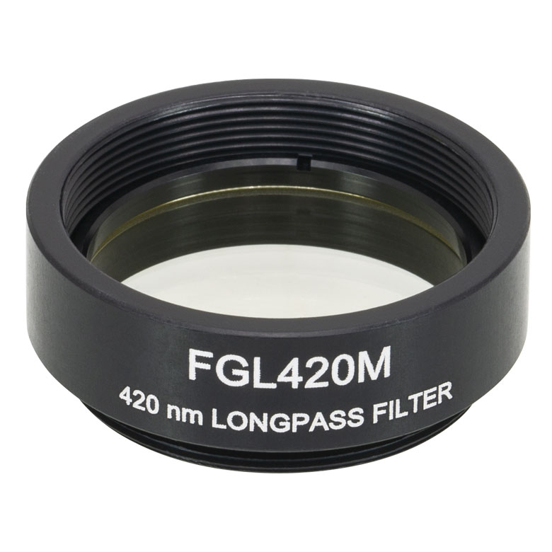 Thorlabs · Mounted Longpass Colored Glass Filters
