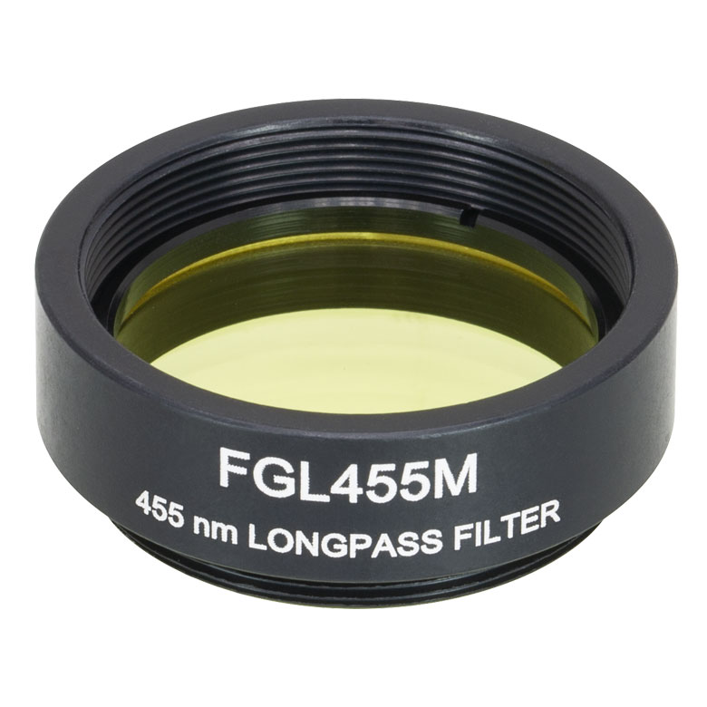 Thorlabs · Mounted Longpass Colored Glass Filters