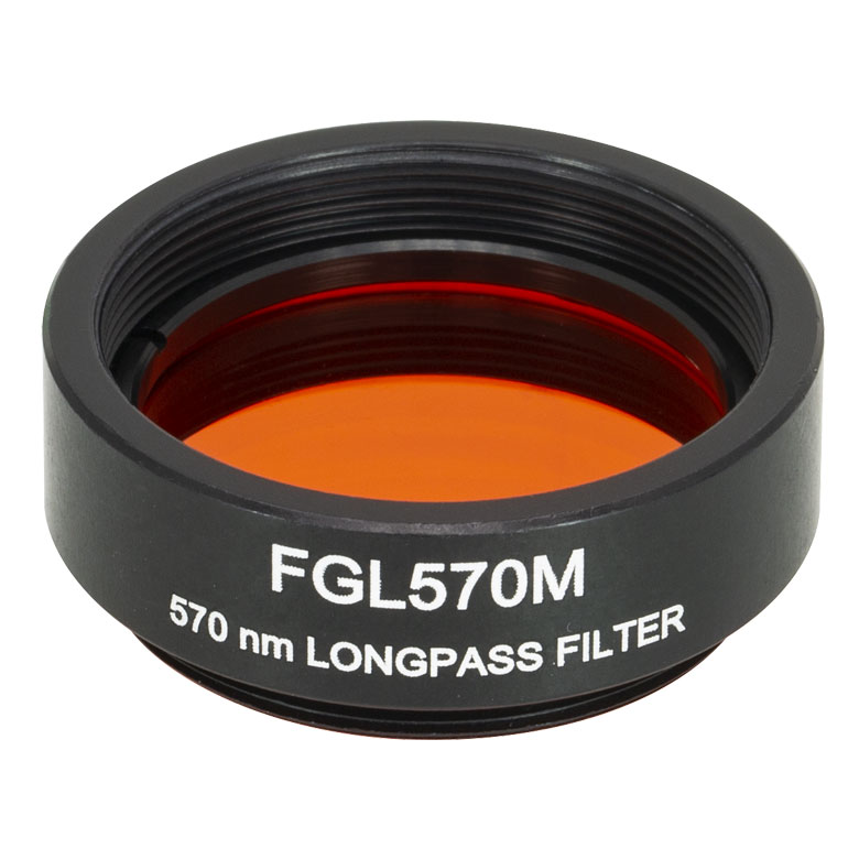 Thorlabs · Mounted Longpass Colored Glass Filters