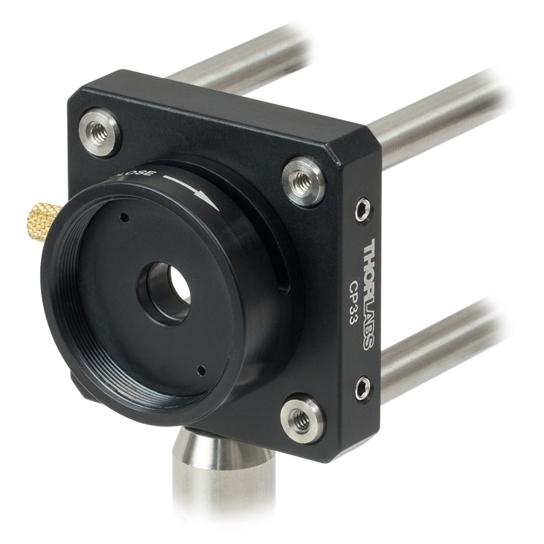 Thorlabs · SM1-Threaded Irises and Shutter