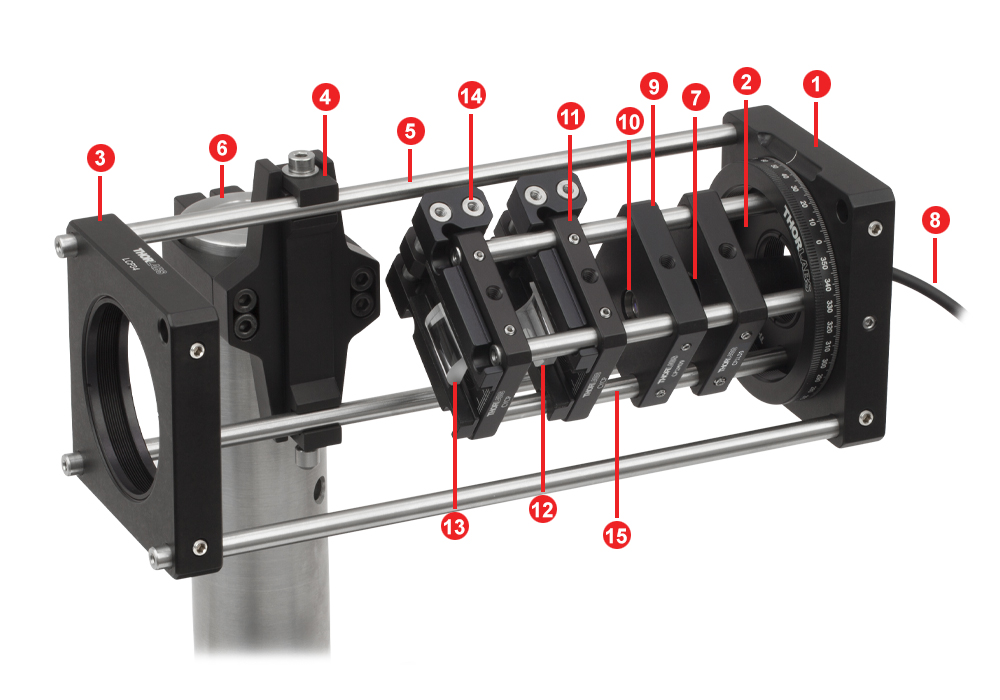Thorlabs · 60 mm Cage Rotation Mounts