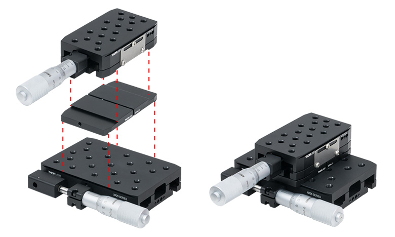 Thorlabs · Compact Quick-Connect Linear Stages, 25 mm Travel, Crossed ...