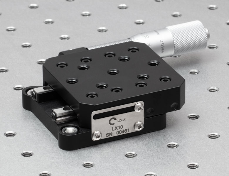 Thorlabs · 25 mm Travel Compact Translation Stages, Crossed-Roller Bearings