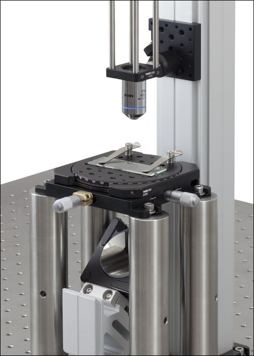 Thorlabs · XY Translation Stages with Rotating Platform