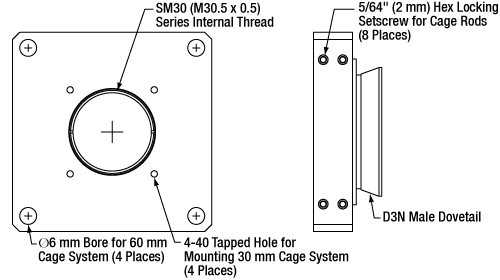 Thorlabs · Adapters for Nikon Eclipse Ti2 Microscopes