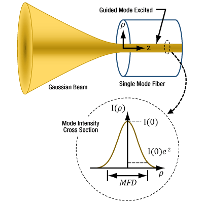 Thorlabs · Mode Field Diameter (MFD) Matters When Coupling into Single ...