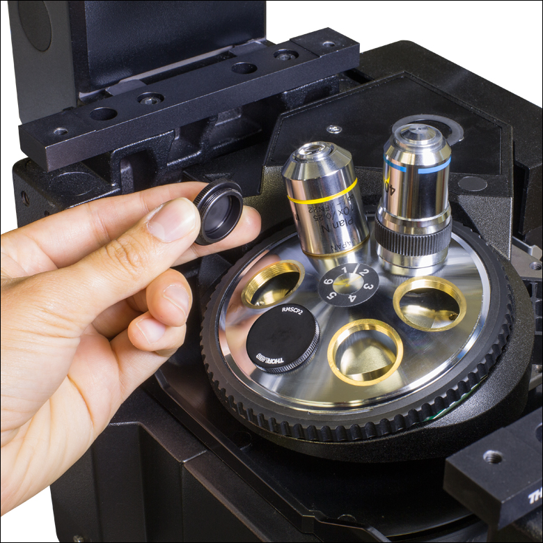 Thorlabs · Microscope Objective Turret, SM1 Compatible