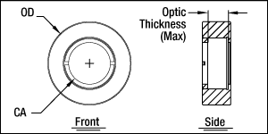 Thorlabs · Ø1" Adapters for Unmounted Optics