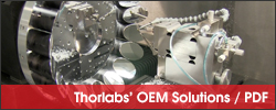 Thorlabs · Custom Optics Manufacturing and OEM Ordering