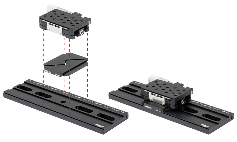 Thorlabs · Compact Quick-Connect Linear Stages, 25 mm Travel, Crossed ...