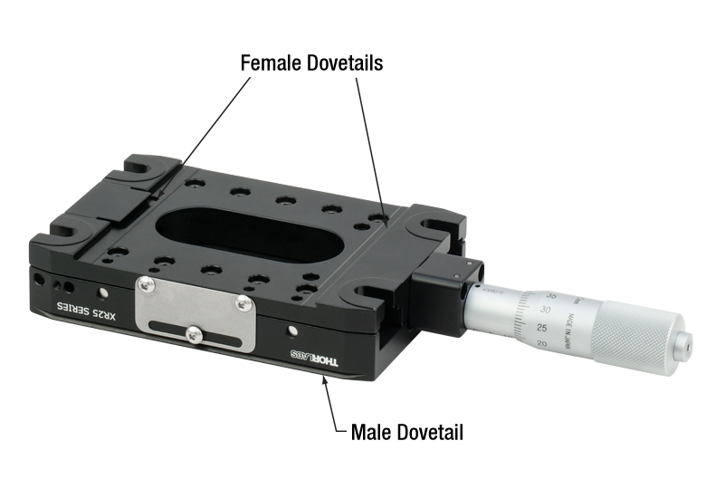 Thorlabs · Quick-Connect Linear Stages, 25 mm Travel, Crossed-Roller ...